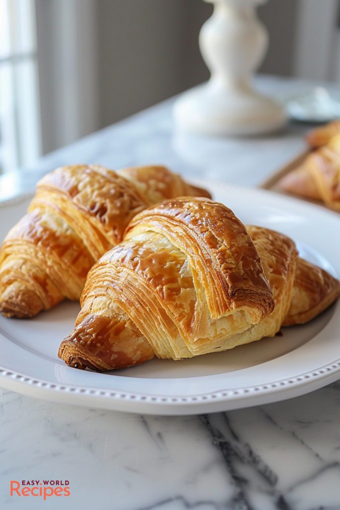 Authentic French Croissant Recipe - EasyWorldRecipes