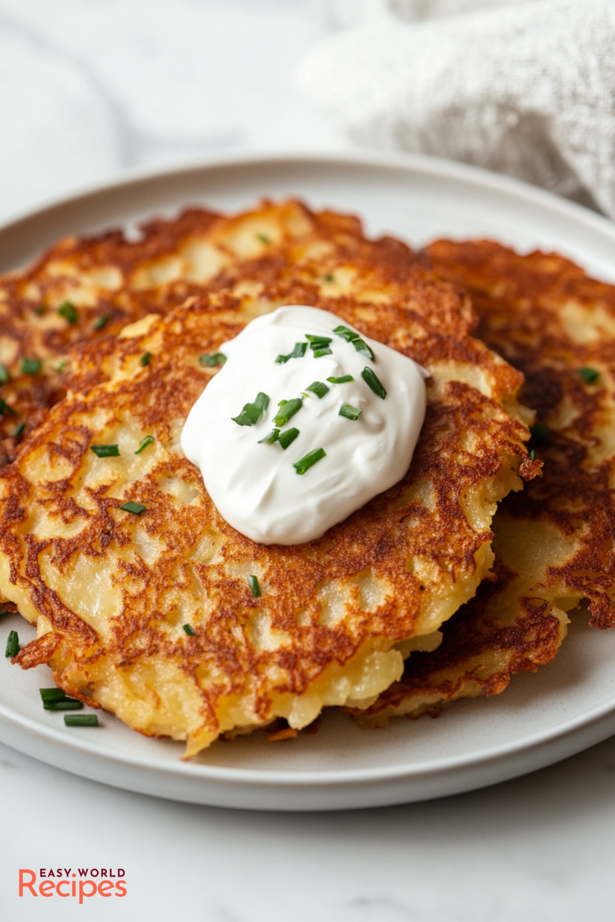 Crispy German Potato Pancakes Recipe (Kartoffelpuffer)