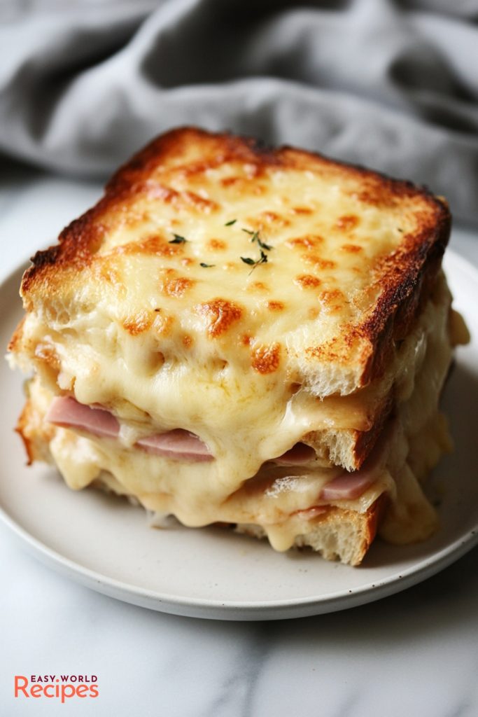 French Croque Monsieur Recipe - EasyWorldRecipes