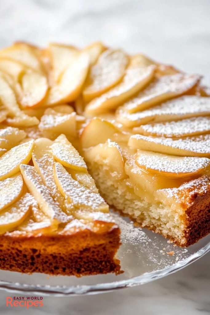 Moist German Apple Cake Recipe - EasyWorldRecipes