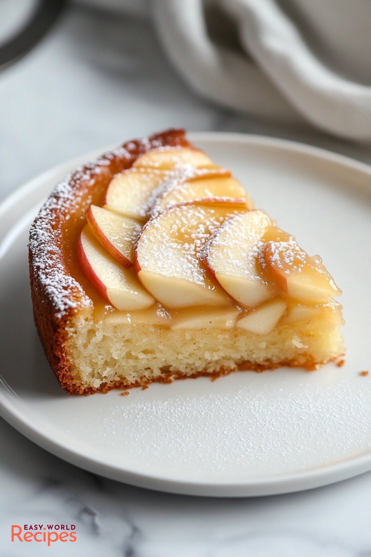 Moist German Apple Cake Recipe - EasyWorldRecipes