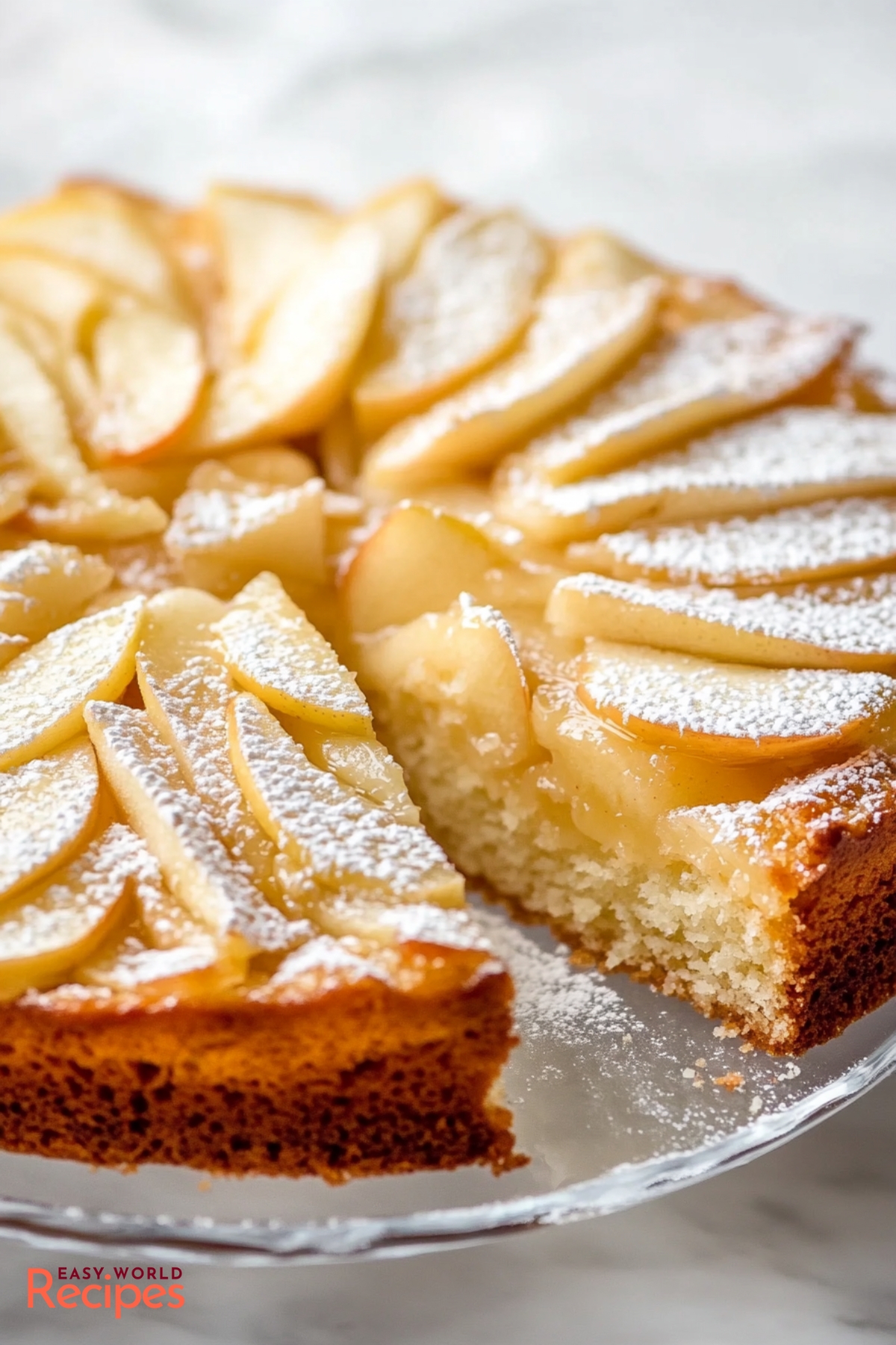 Moist German Apple Cake Recipe - EasyWorldRecipes
