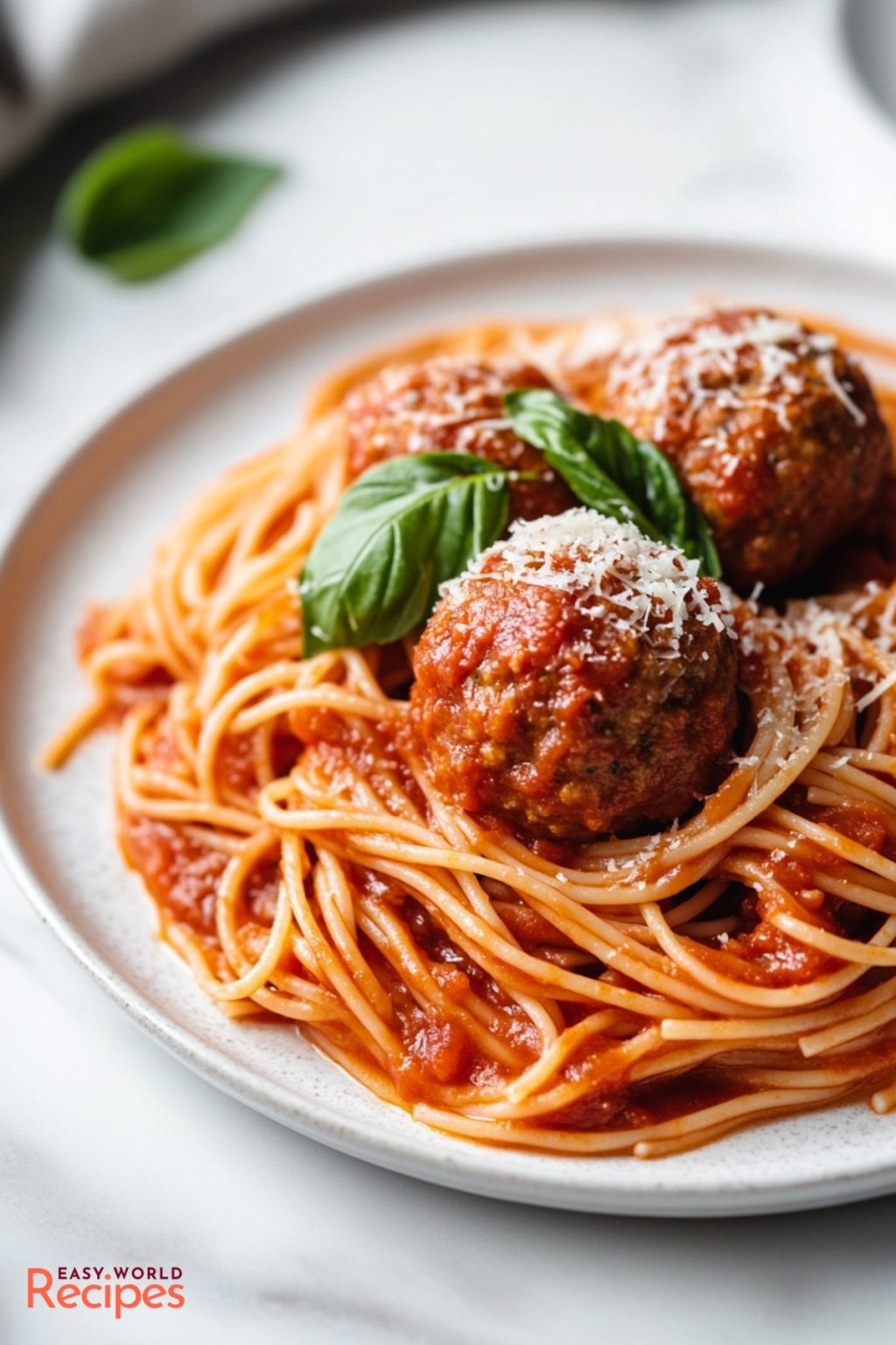 The Best Spaghetti and Meatballs Recipe - EasyWorldRecipes