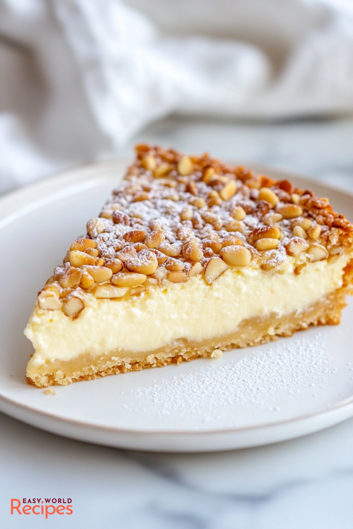 Authentic Torta della Nonna Recipe - EasyWorldRecipes