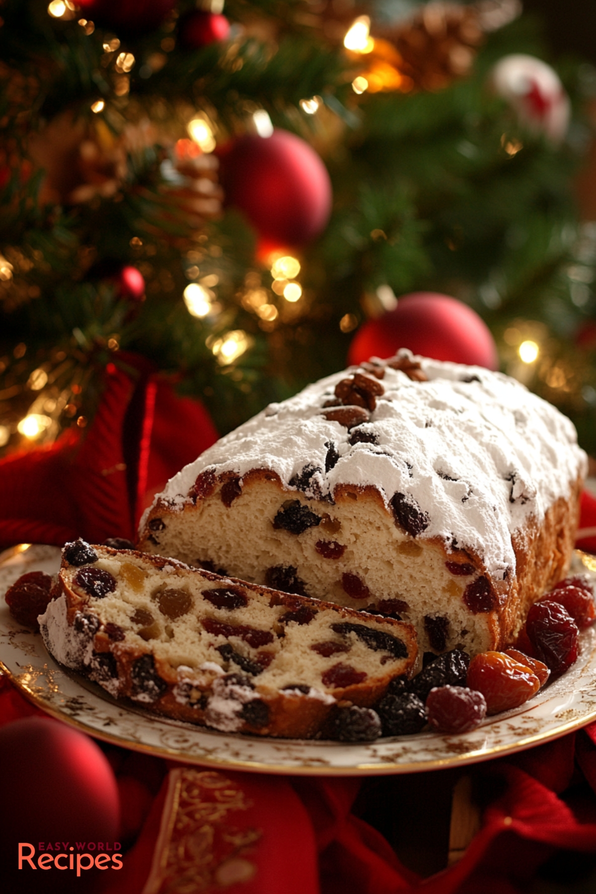 Authentic German Stollen Recipe - EasyWorldRecipes