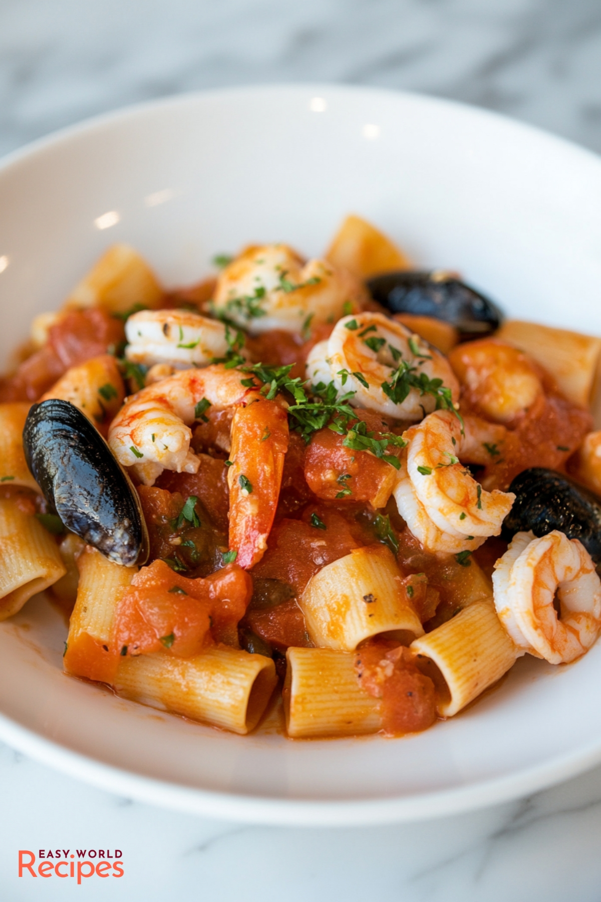 Frutti Di Mare Recipe (Italian Seafood Pasta)