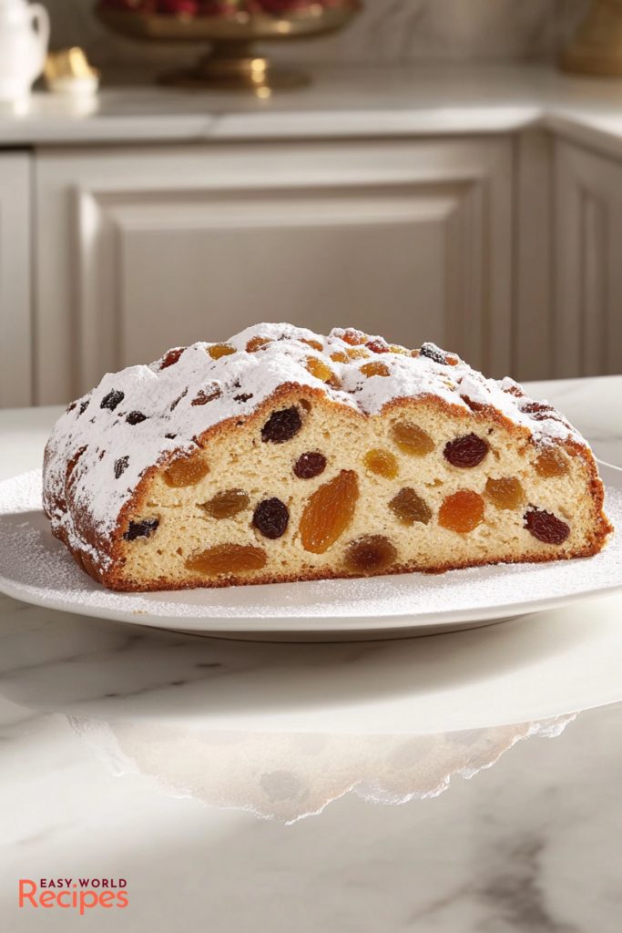 Authentic German Stollen Recipe - EasyWorldRecipes