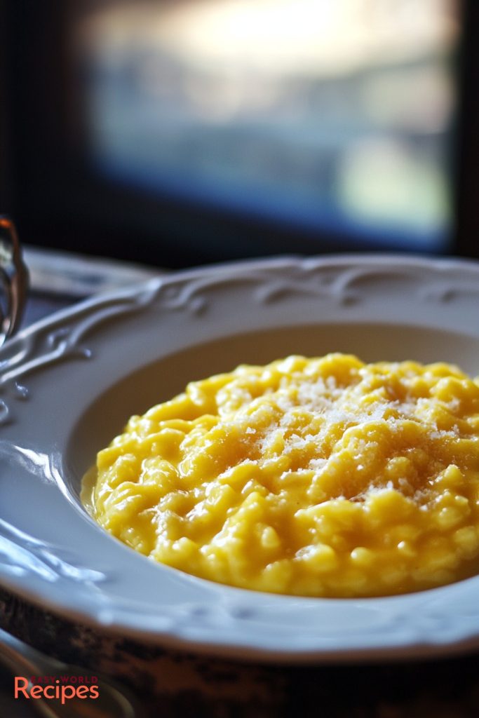 Simple Italian Saffron Risotto Recipe (Risotto Milanese)