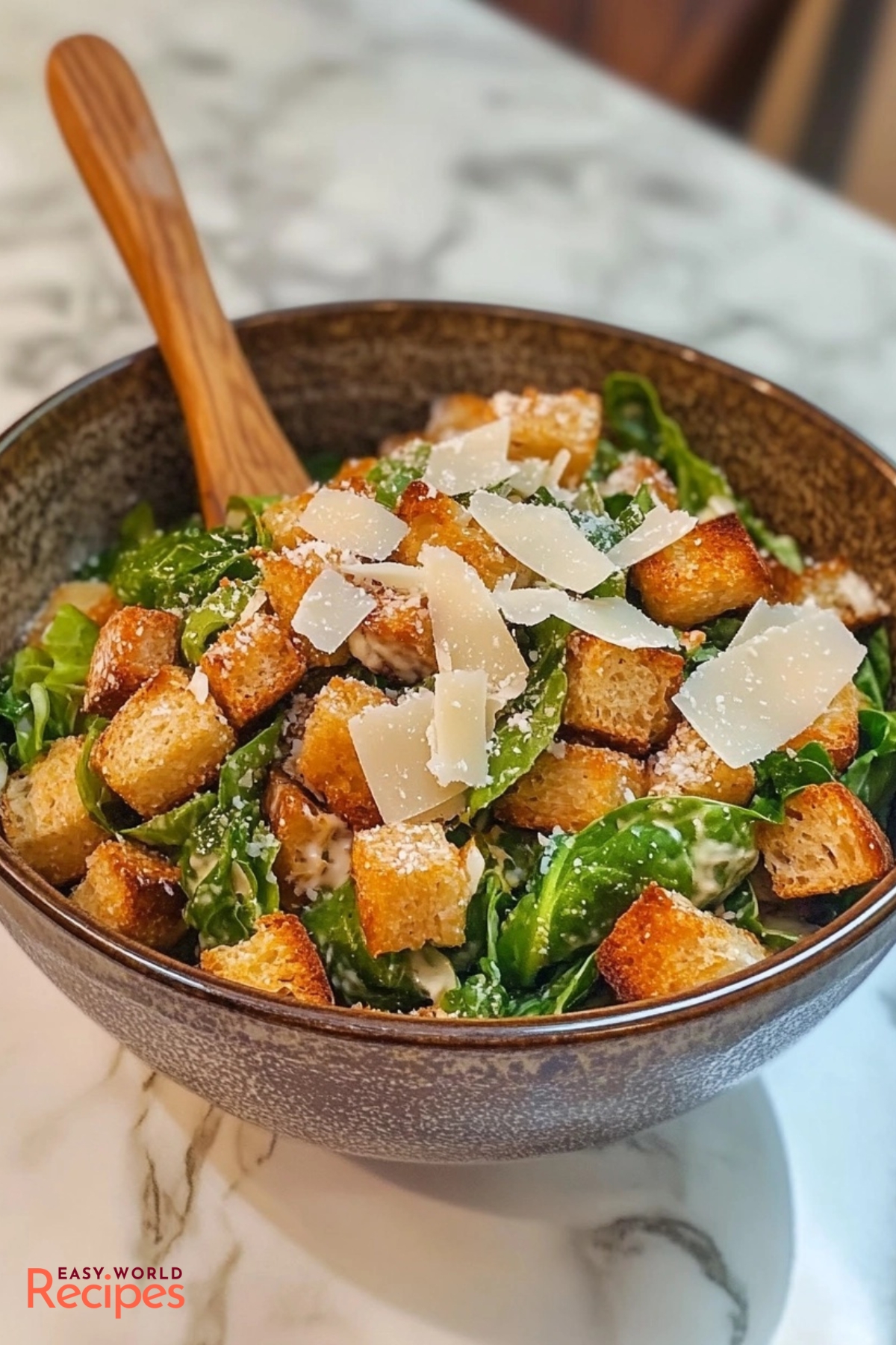 Classic Caesar Salad Recipe - EasyWorldRecipes