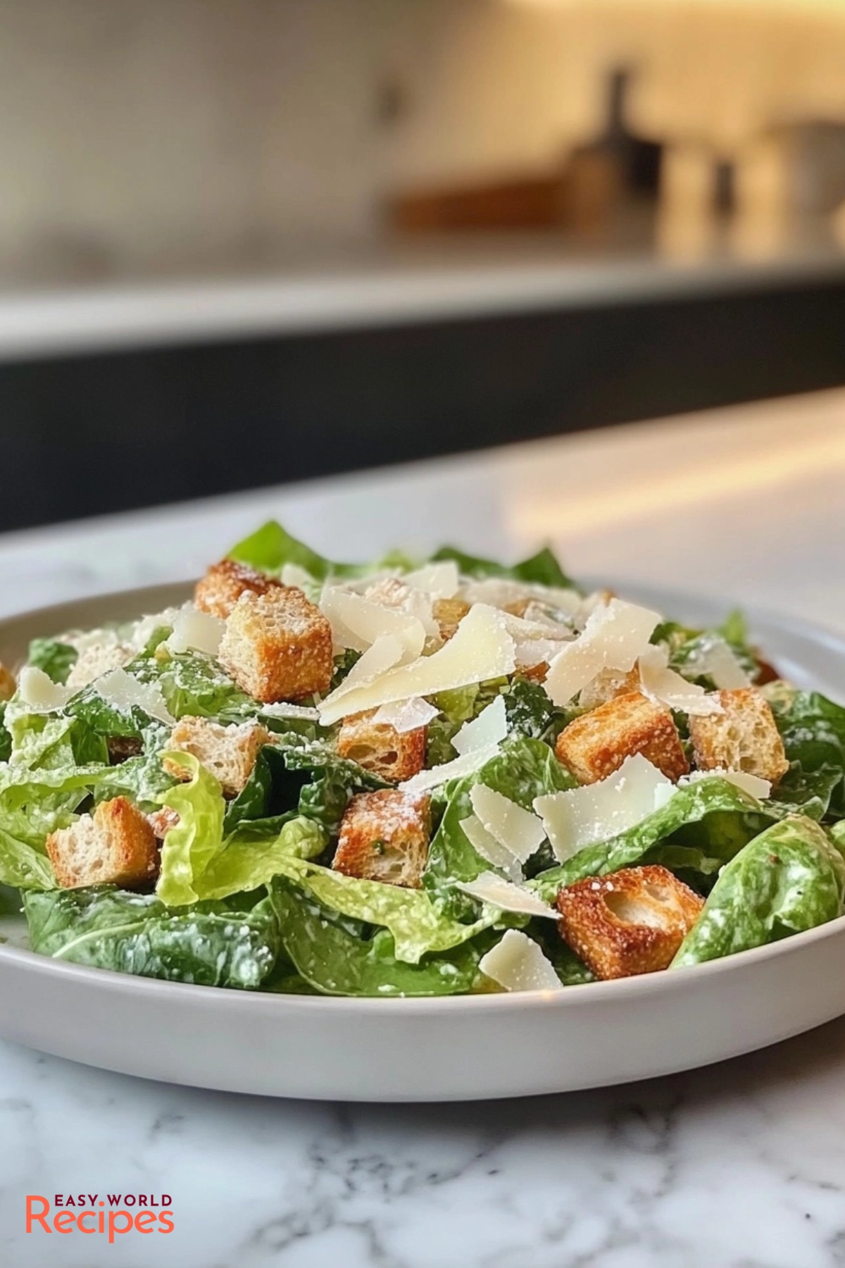 Classic Caesar Salad Recipe - EasyWorldRecipes