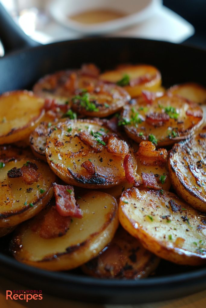Authentic German Bratkartoffeln (Pan-Fried Potatoes) Recipe