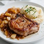 German Pork Chops with Sauerkraut Recipe