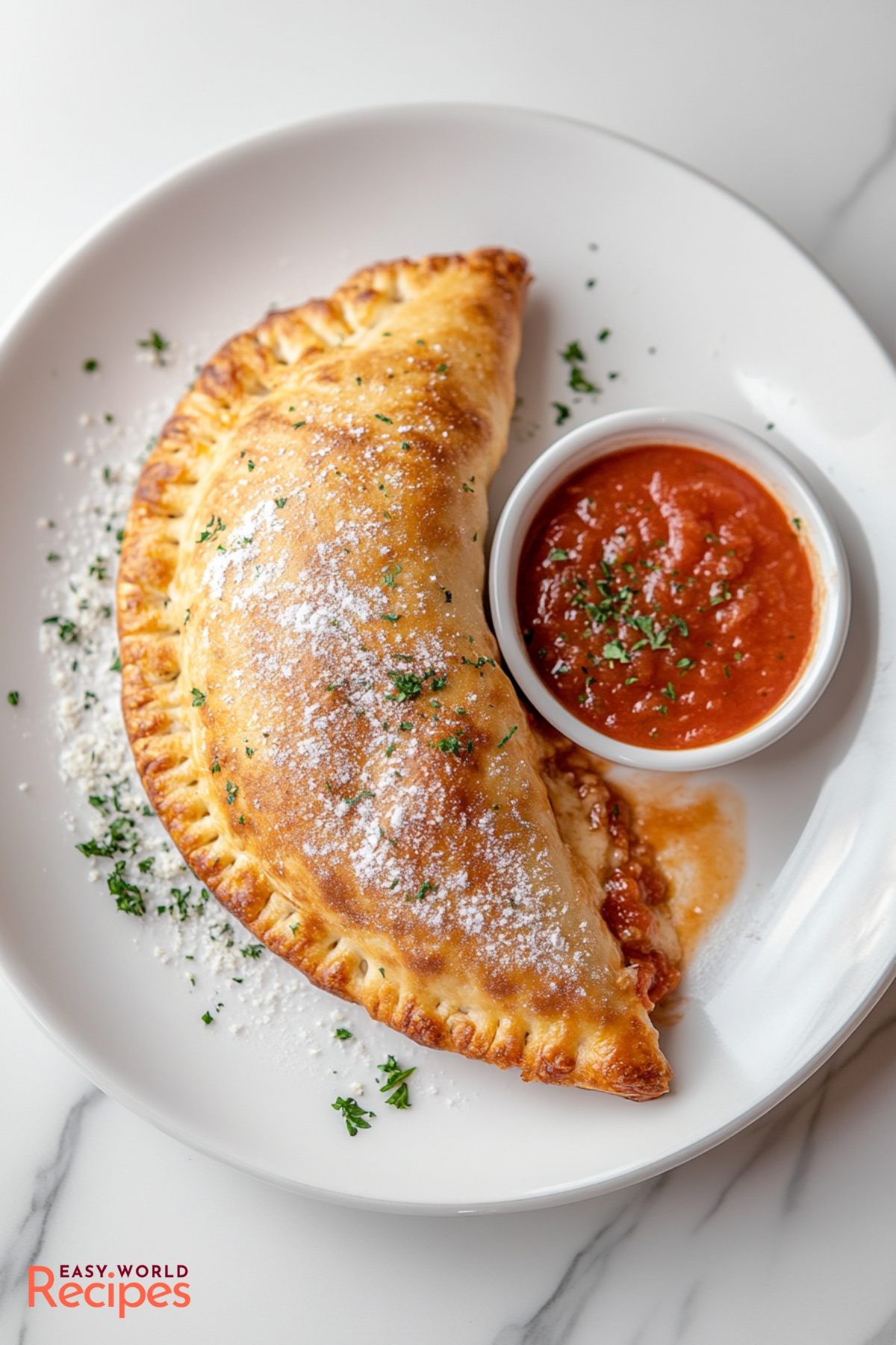 Traditional Italian Calzone Recipe - EasyWorldRecipes