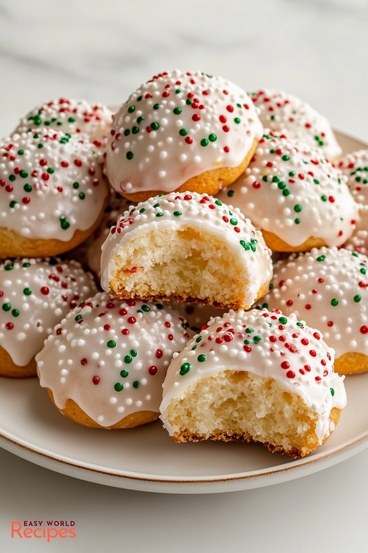 Traditional Italian Christmas Cookies (Soft Anise Cookies)