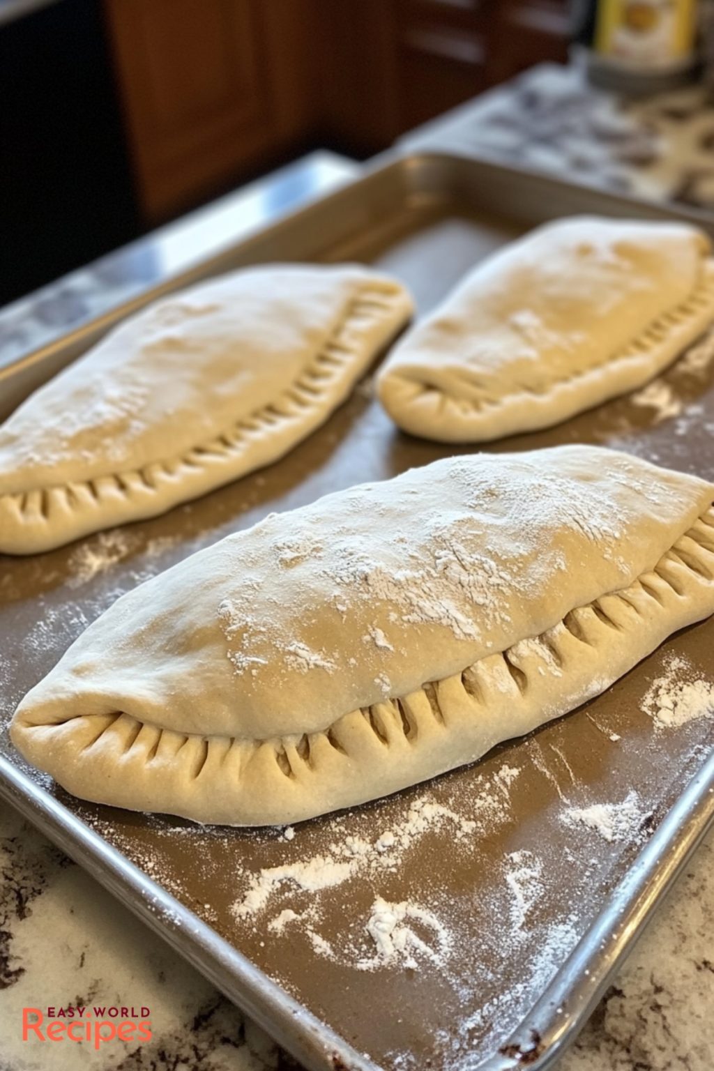 Traditional Italian Calzone Recipe - EasyWorldRecipes