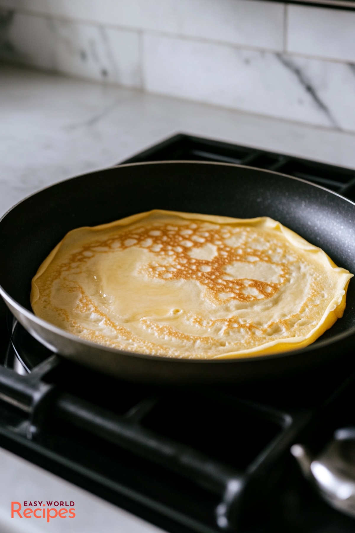 Basic French Crepes Recipe - EasyWorldRecipes