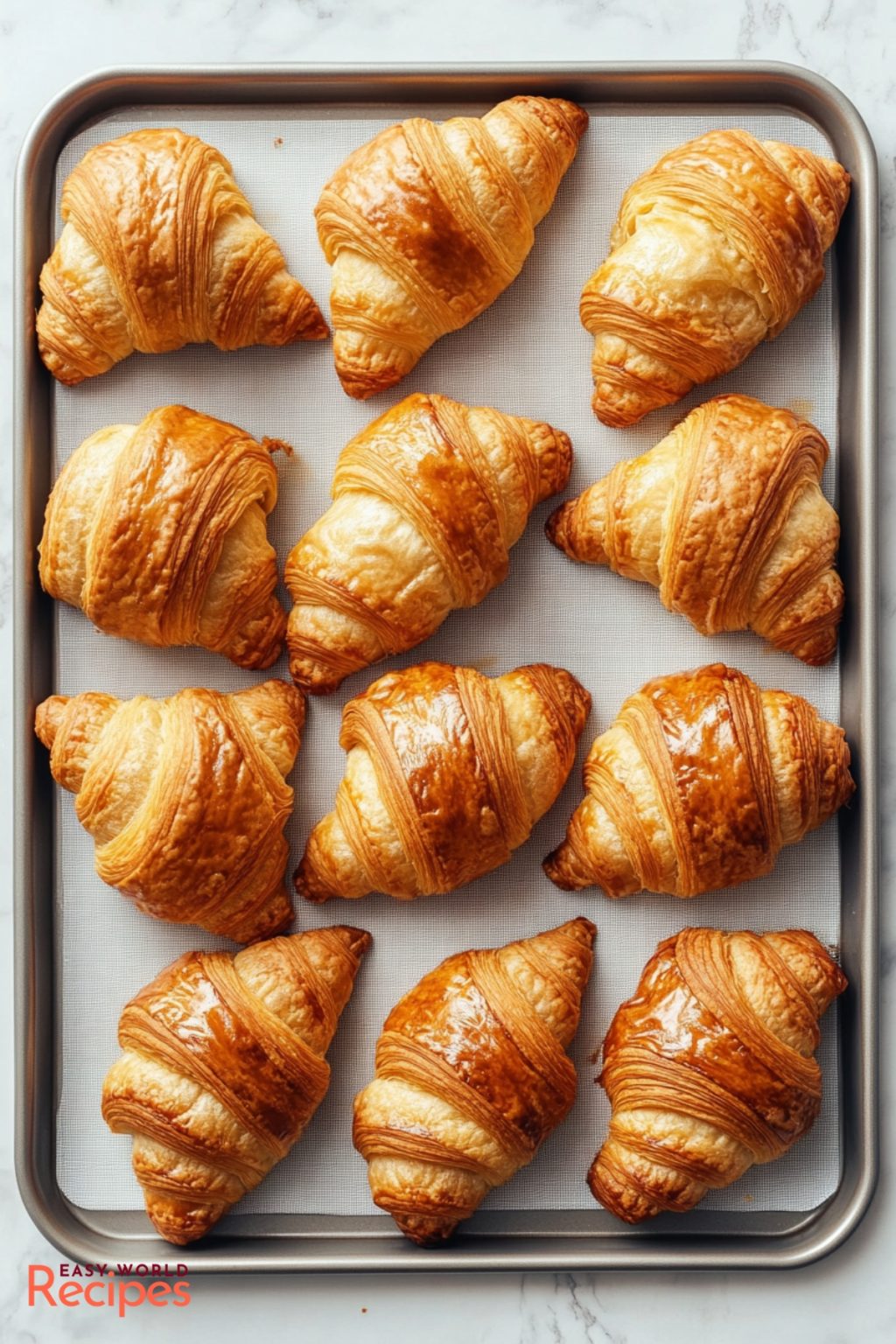 The Best Authentic French Croissant Recipe - EasyWorldRecipes