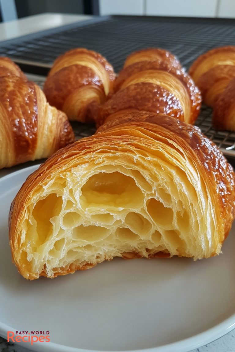 The Best Authentic French Croissant Recipe - EasyWorldRecipes