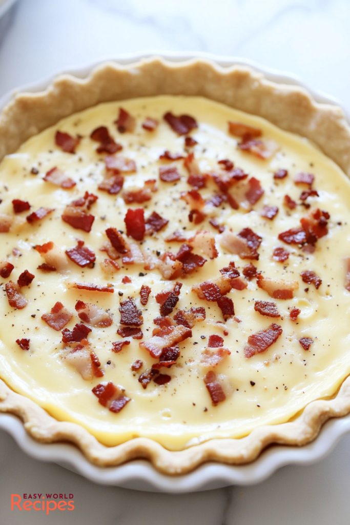 Authentic French Quiche Lorraine Recipe - EasyWorldRecipes