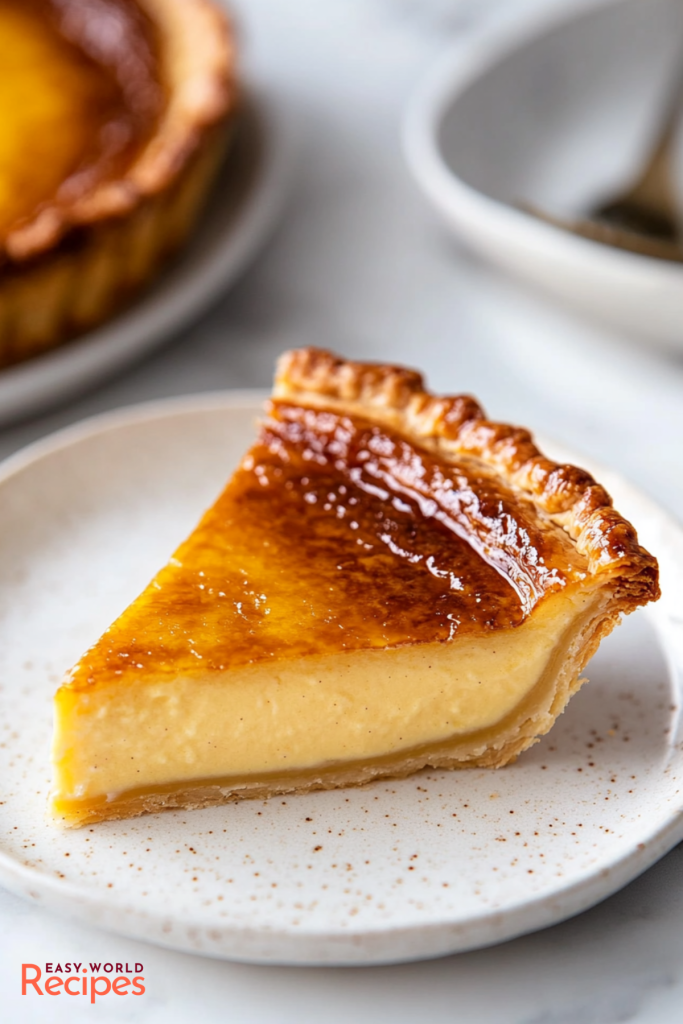 Traditional Flan Pâtissier (French Custard Tart)
