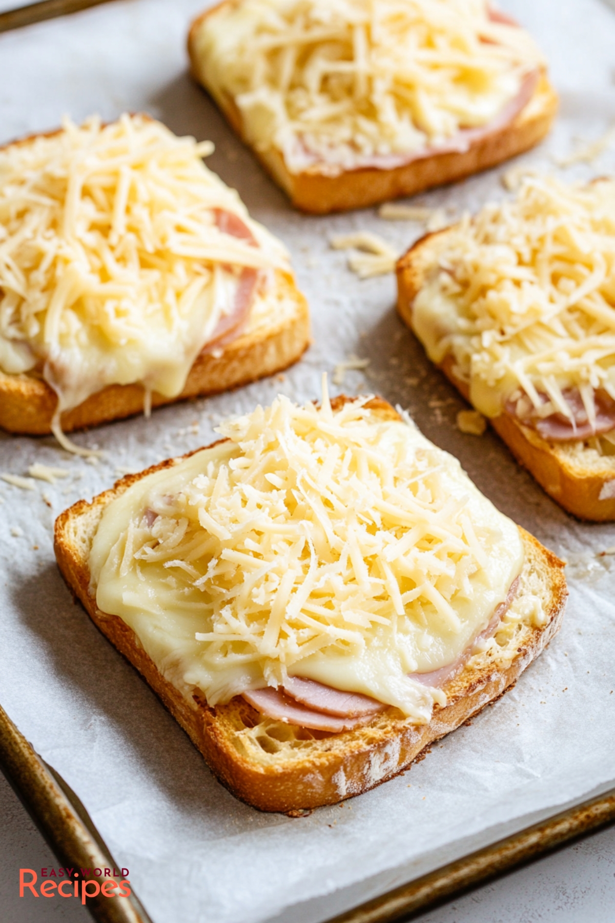 Croque Madame (French Ham and Cheese Sandwich with Egg)