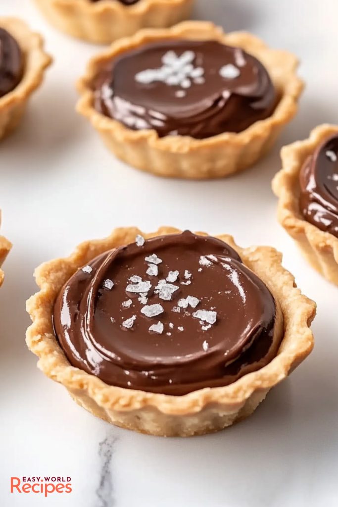 Traditional French Chocolate Tartlets - EasyWorldRecipes
