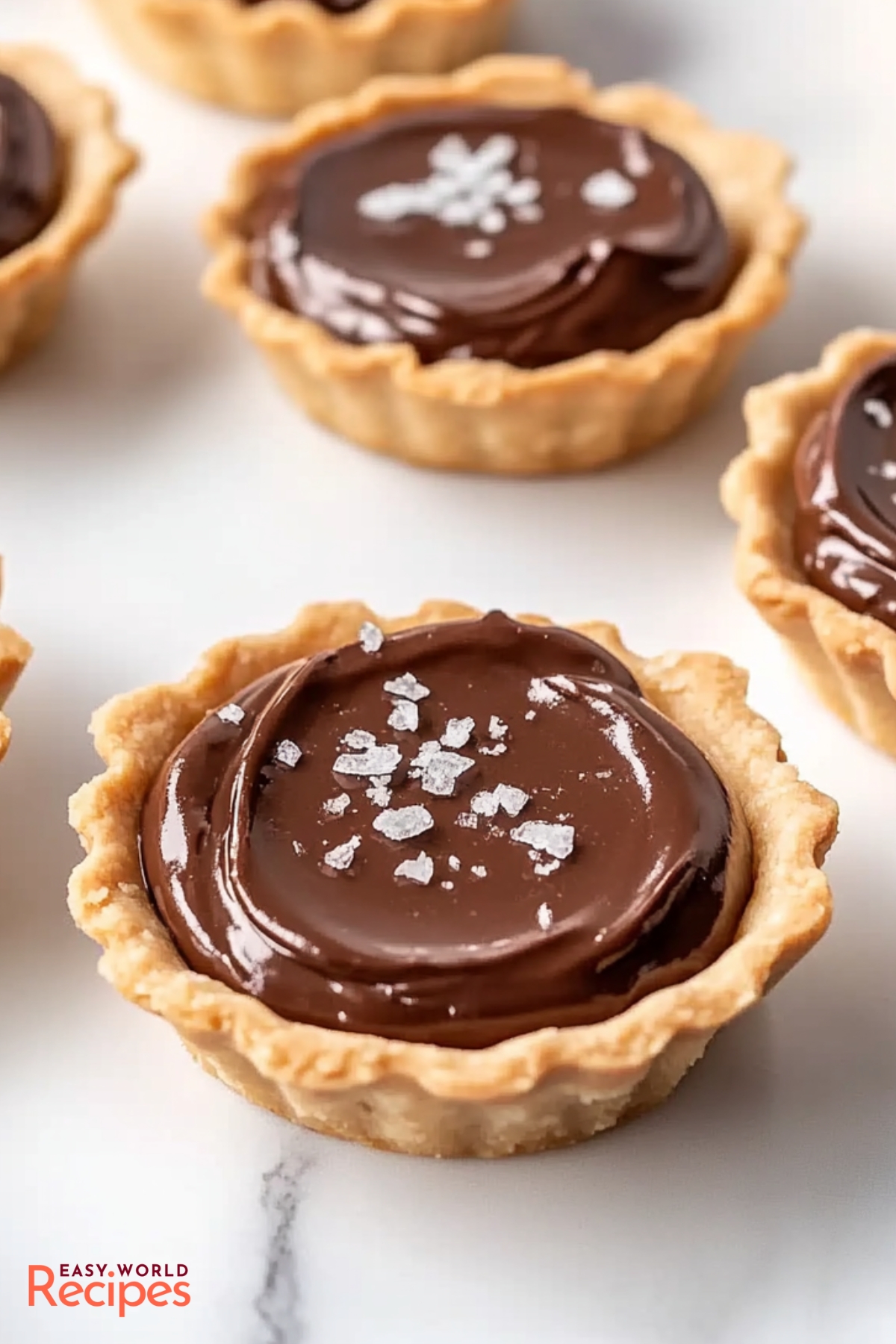 Traditional French Chocolate Tartlets - EasyWorldRecipes