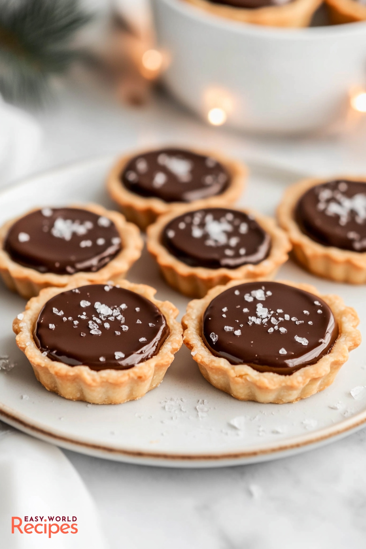 Traditional French Chocolate Tartlets - EasyWorldRecipes