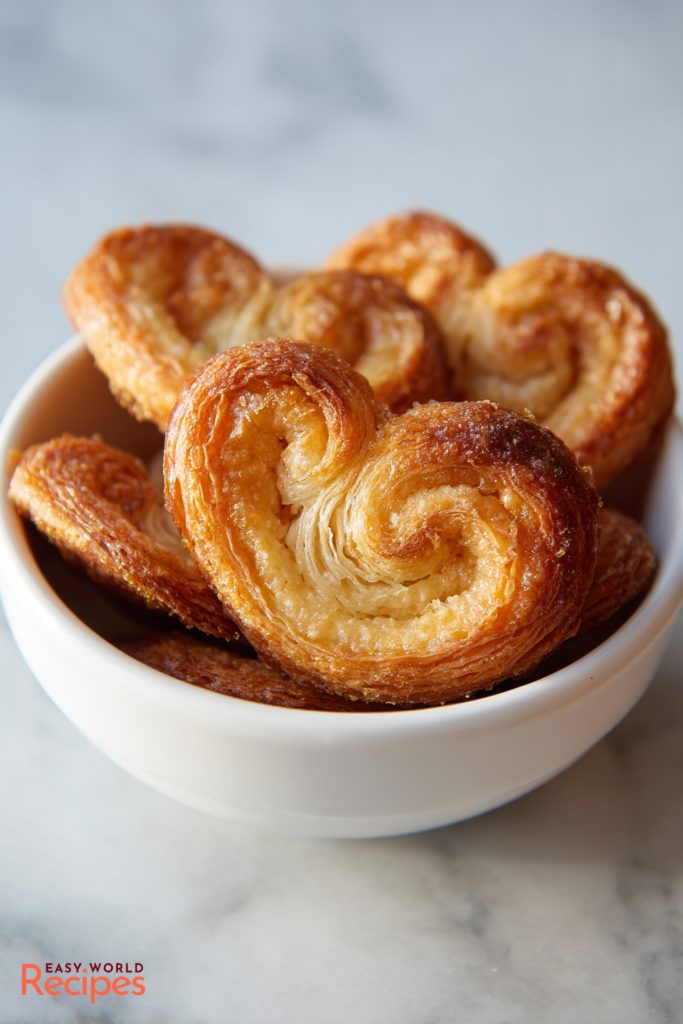 Traditional French Palmiers - EasyWorldRecipes