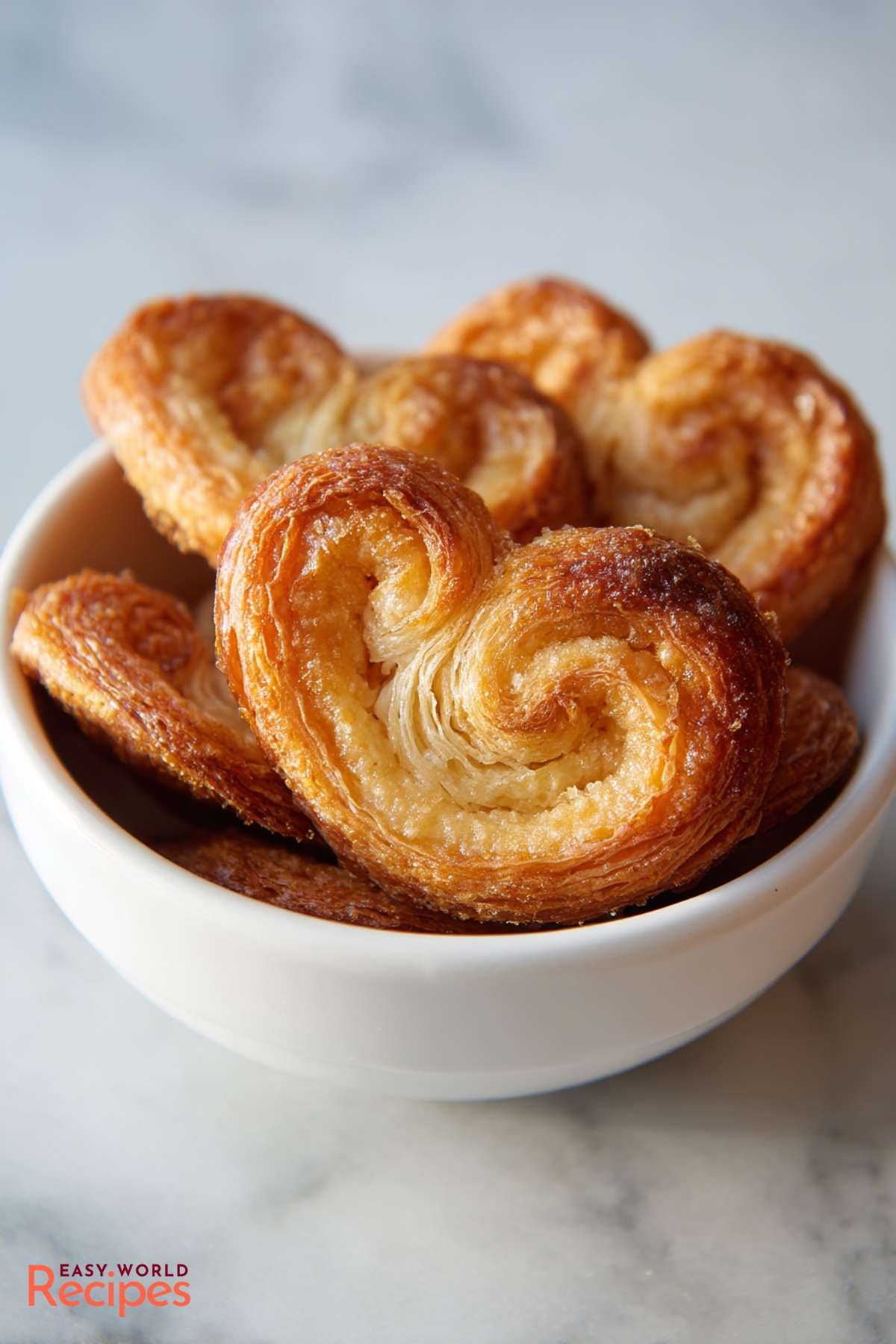 Traditional French Palmiers - EasyWorldRecipes