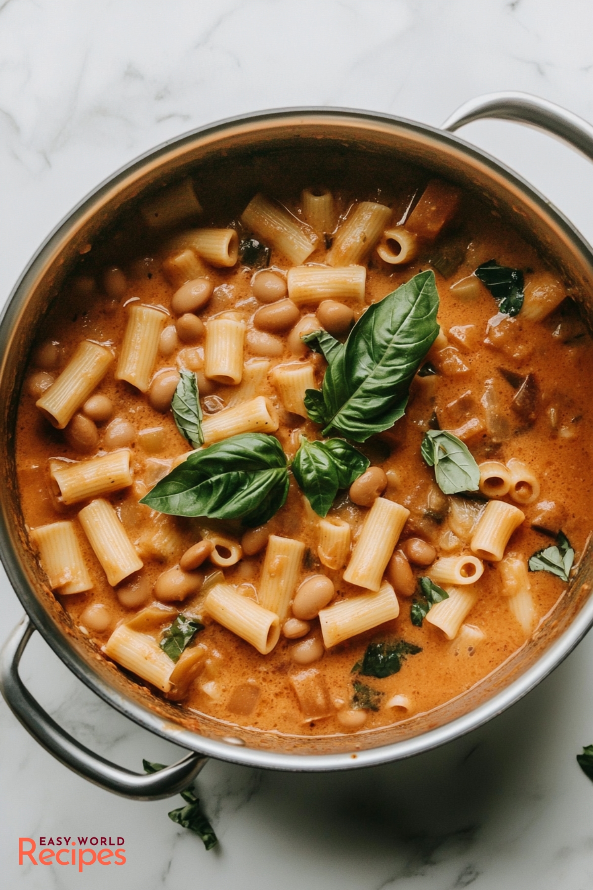 Traditional Pasta e Fagioli (Italian Pasta and Beans)