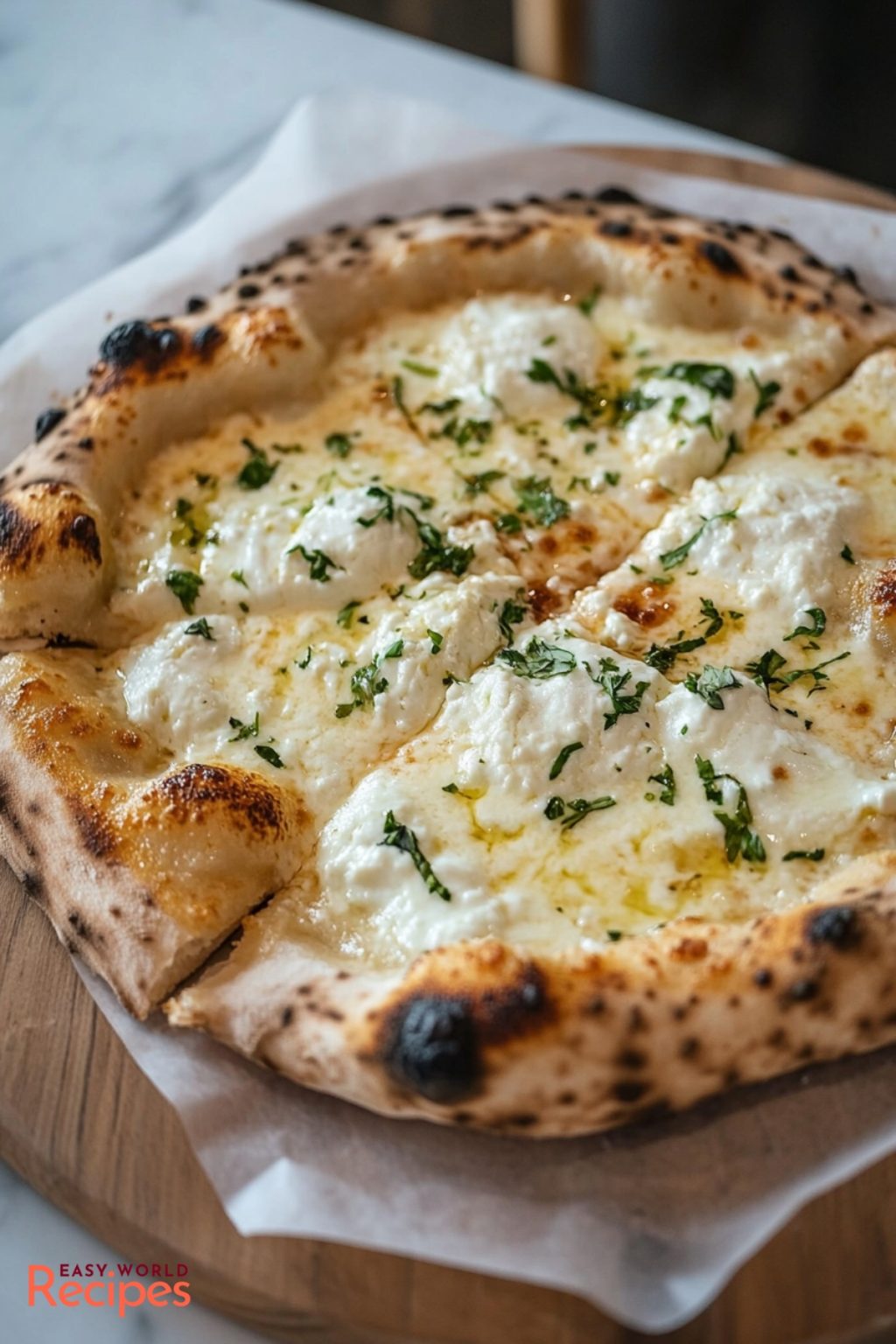 Quattro Formaggi Pizza Recipe (Four Cheese Pizza)