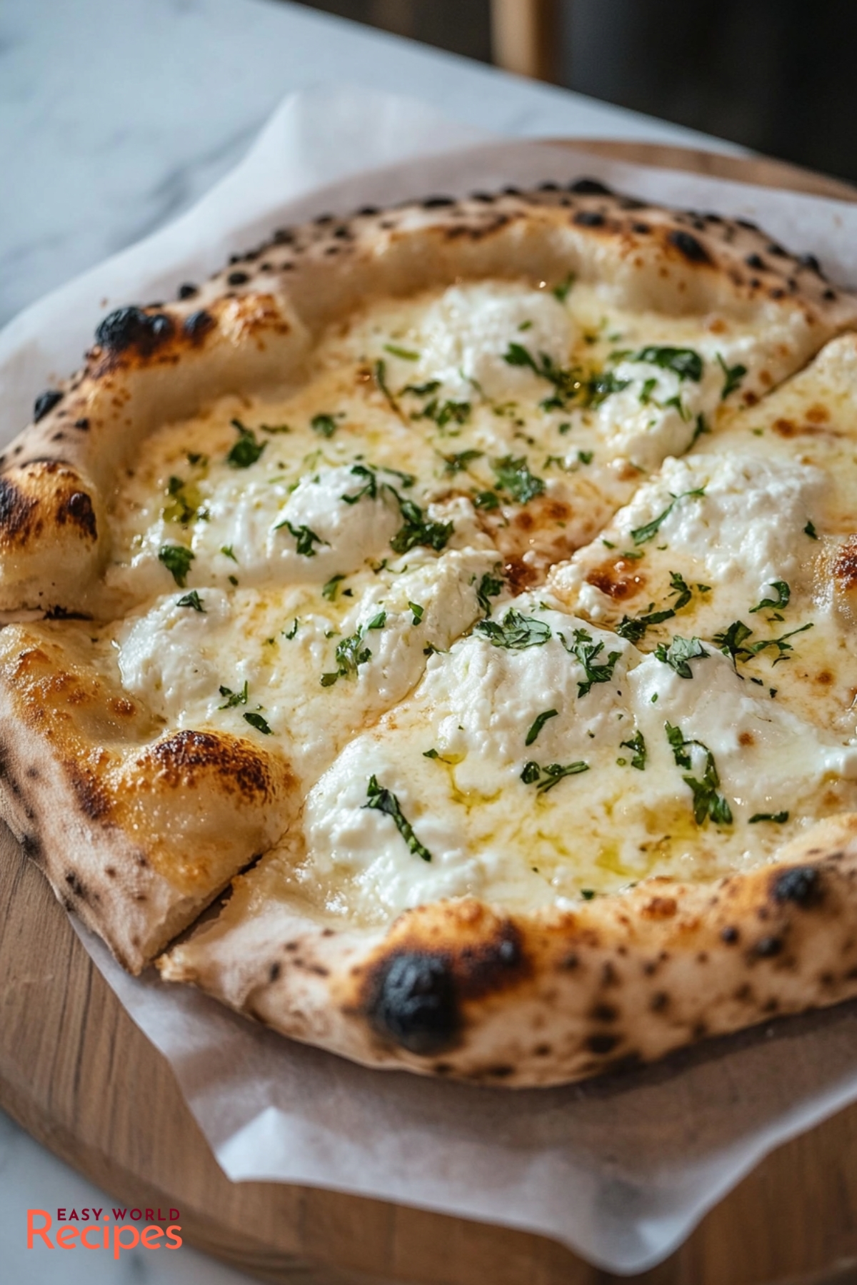 Quattro Formaggi Pizza Recipe (Four Cheese Pizza)