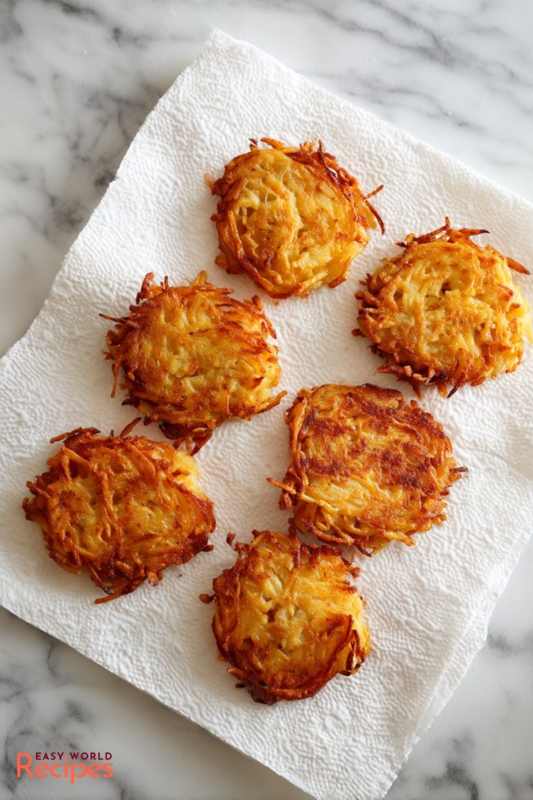 Traditional Czech Bramboráky (Potato Pancakes)
