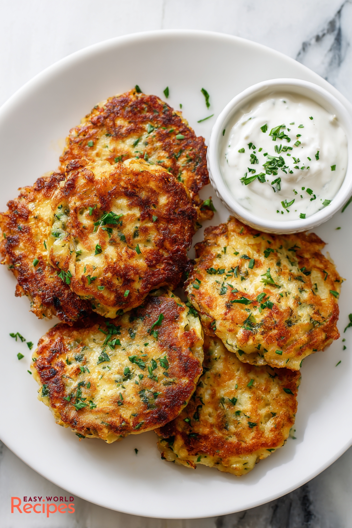 Traditional Czech Bramboráky (Potato Pancakes)