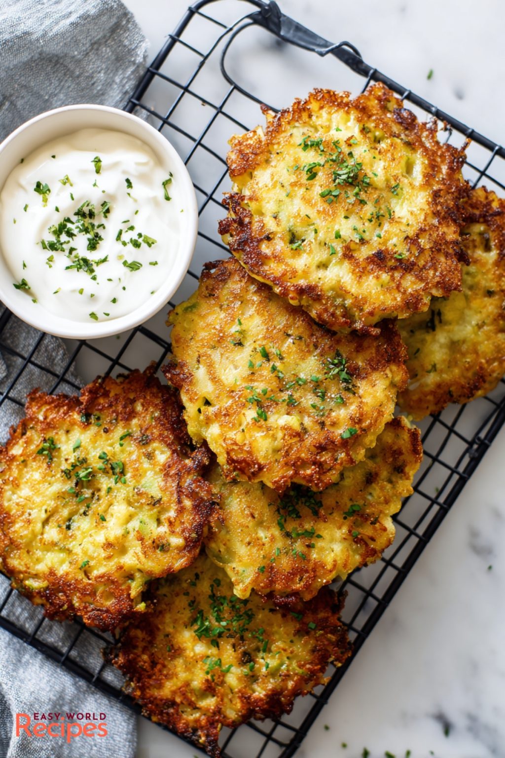 Traditional Czech Bramboráky (Potato Pancakes)