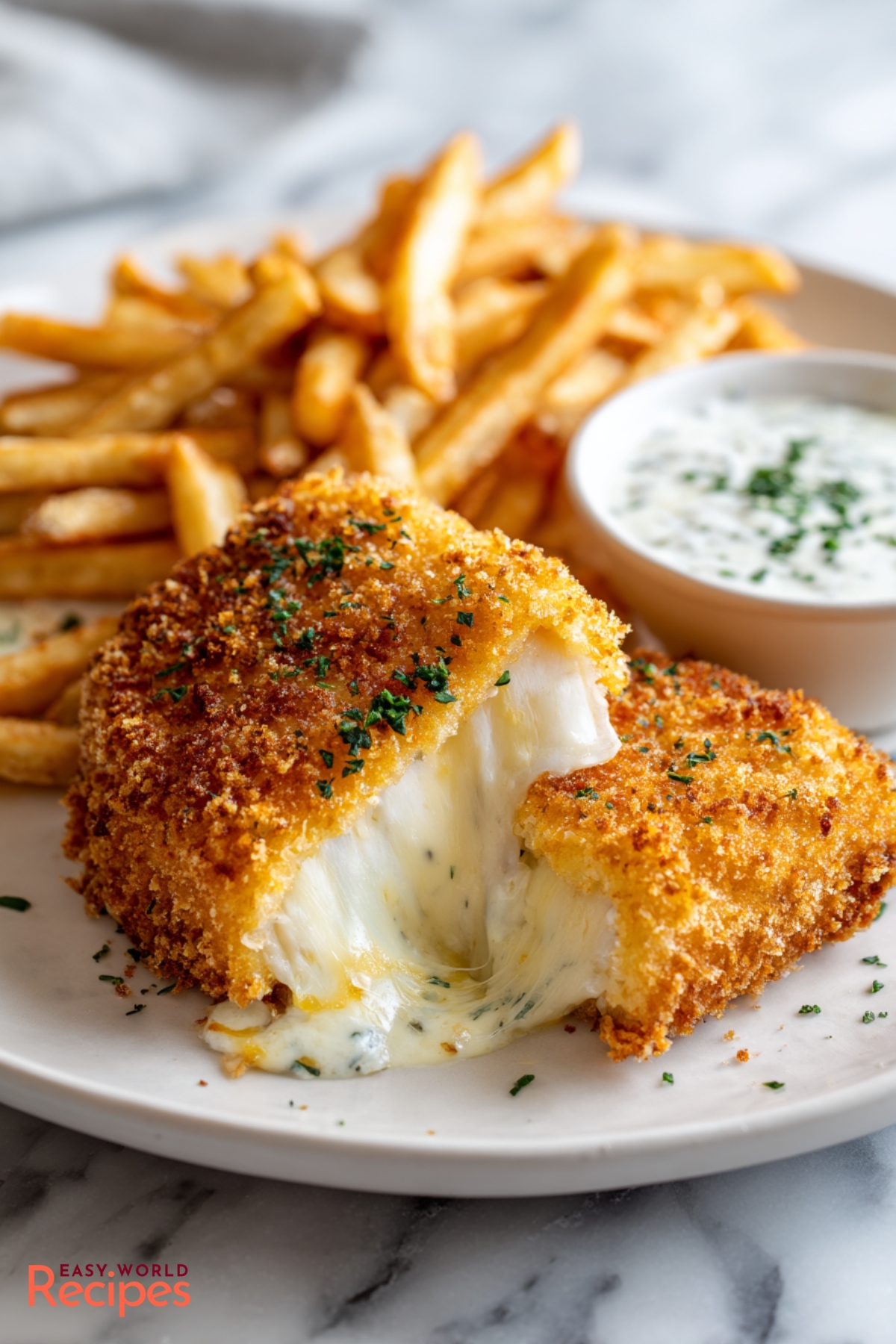 Traditional Czech Fried Cheese (Smažený sýr)