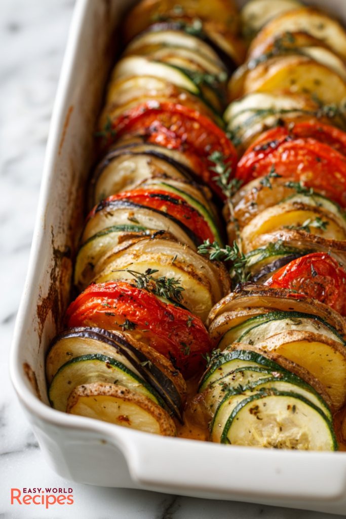 The Ultimate Briam Recipe (Greek Vegetable Bake)