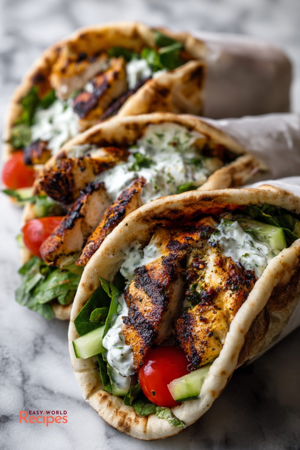 Greek Chicken Gyros Recipe