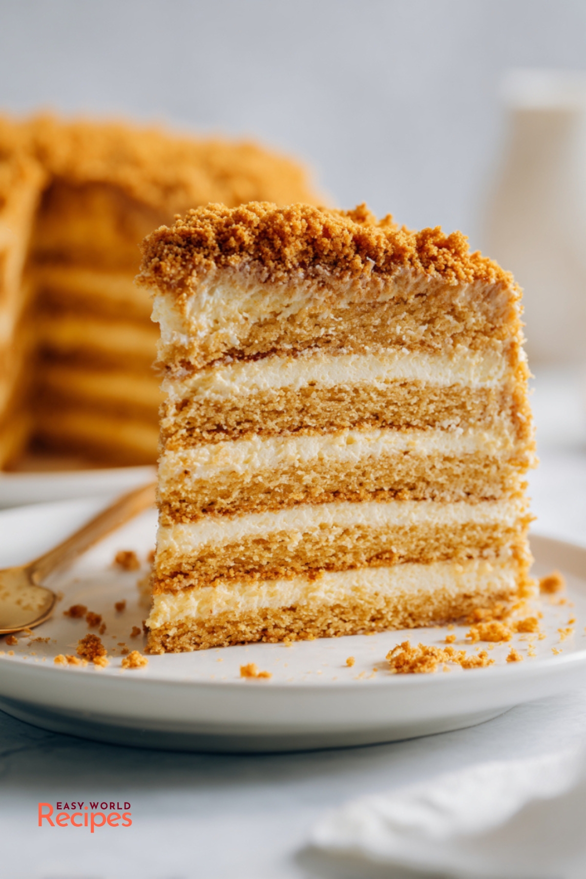 Medovnik - Classic Czech Honey Cake Recipe