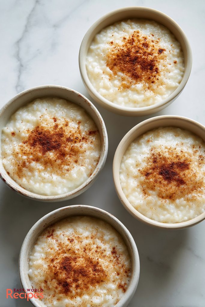 Rizogalo Recipe (Greek Rice Pudding) - EasyWorldRecipes