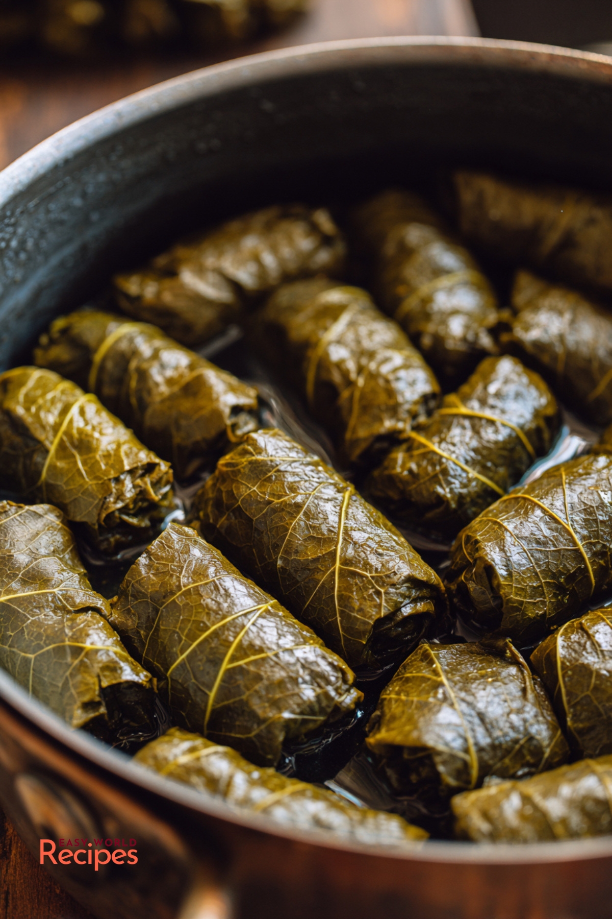 Dolmadakia Recipe (Greek Stuffed Grape Leaves)