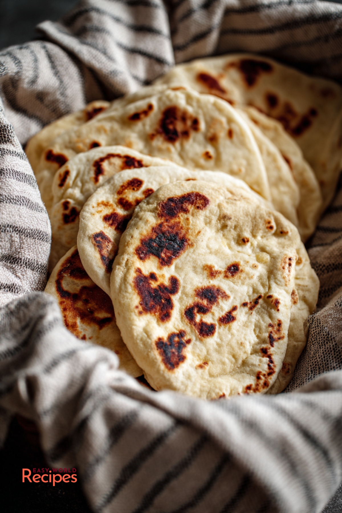 Authentic Greek Pita Bread Recipe - EasyWorldRecipes
