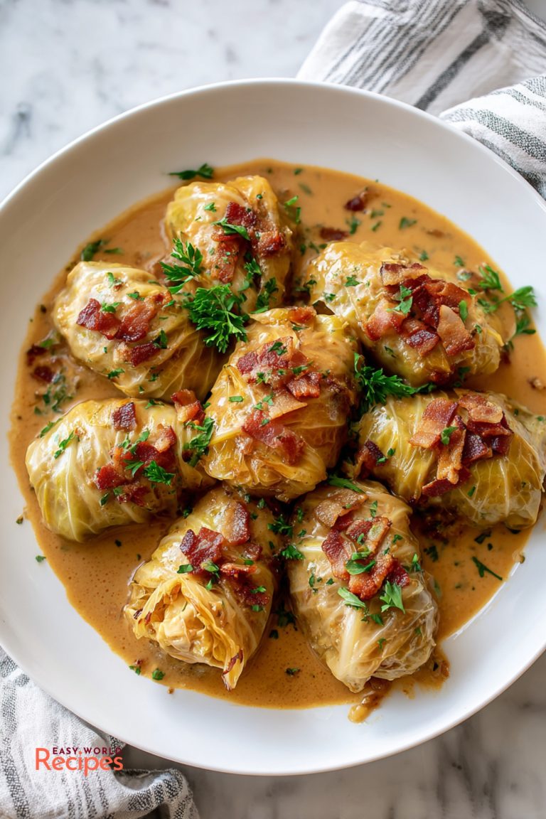 Kohlrouladen Recipe (German Stuffed Cabbage Rolls)
