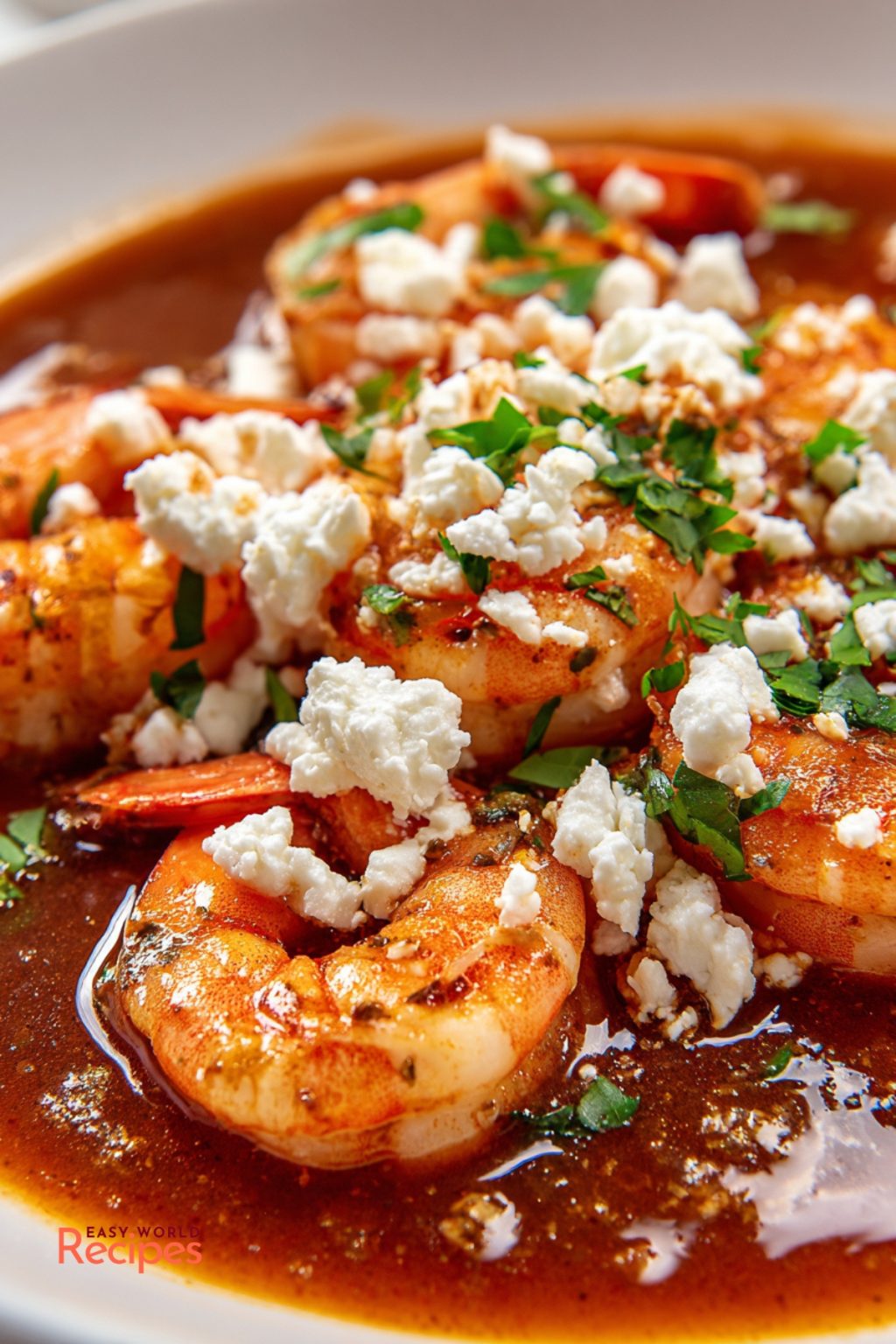 Garides Saganaki (Greek Shrimp with Tomato and Feta Recipe)