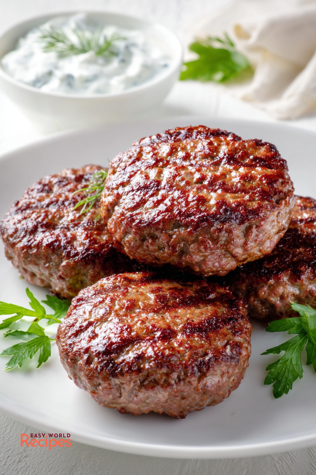 Greek Biftekia (Traditional Greek-Style Meat Patties) Recipe