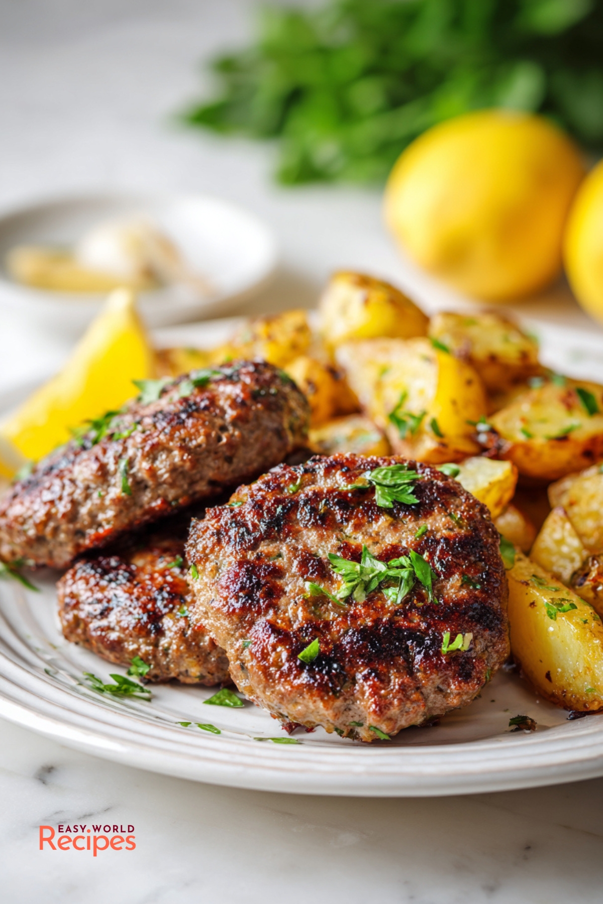 Greek Biftekia (Traditional Greek-Style Meat Patties) Recipe